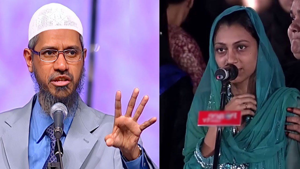 Jesus is the Last Prophet not Muhammad SAW Girl challenged dr zakir ...