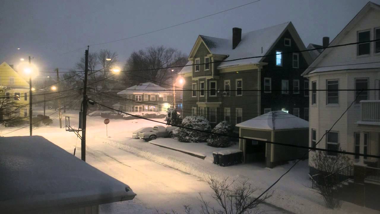 New England January 2015 Blizzard Timelapse - YouTube