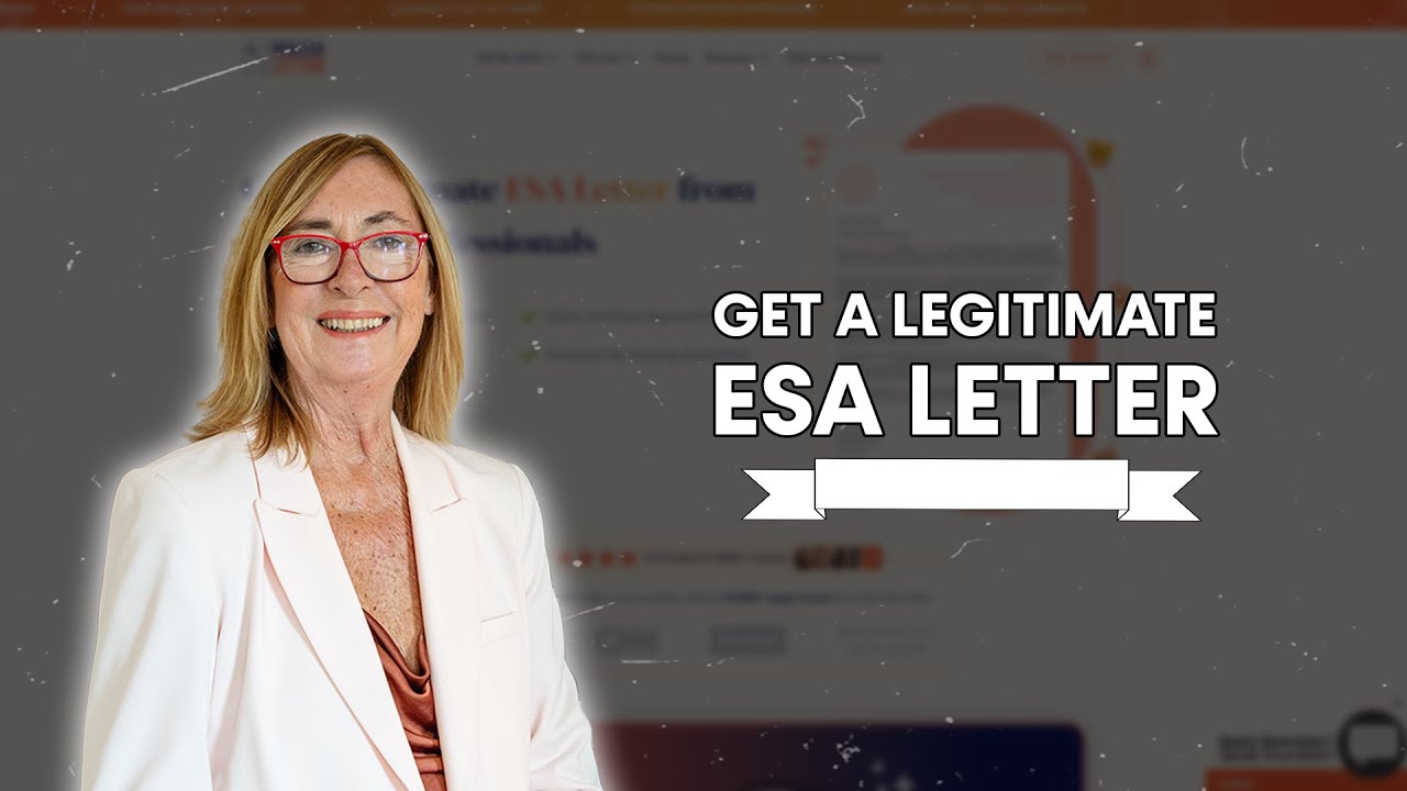Licensed Therapist Explains Emotional Support Animals & ESA Letters for ...