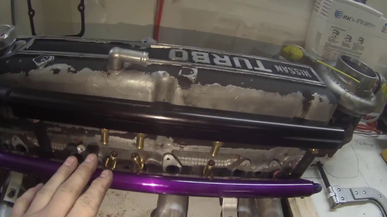 L28 cylinder head cooling - YouTube