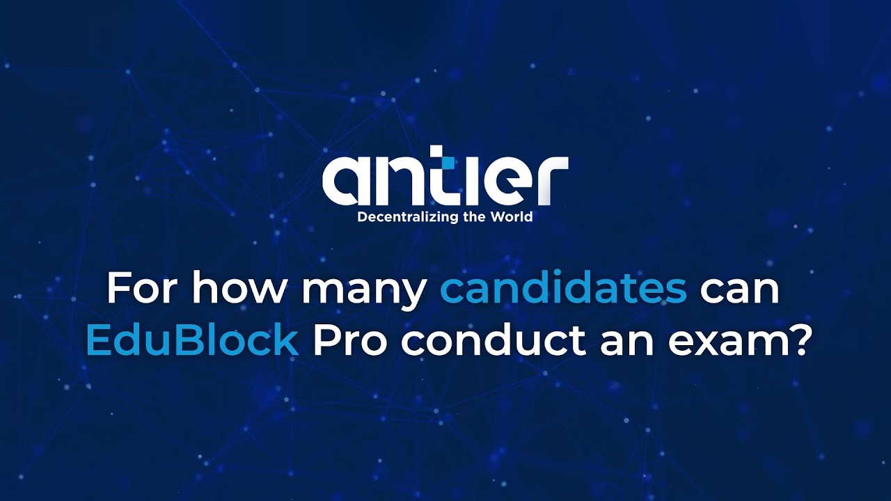 Transforming Exams with Blockchain | EduBlock Pro's Scalable Solution ...