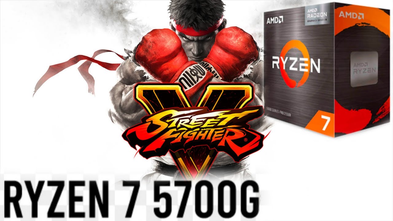 Ryzen 7 5700G + Street Fighter 5 - 1080p (Sin GPU) - YouTube