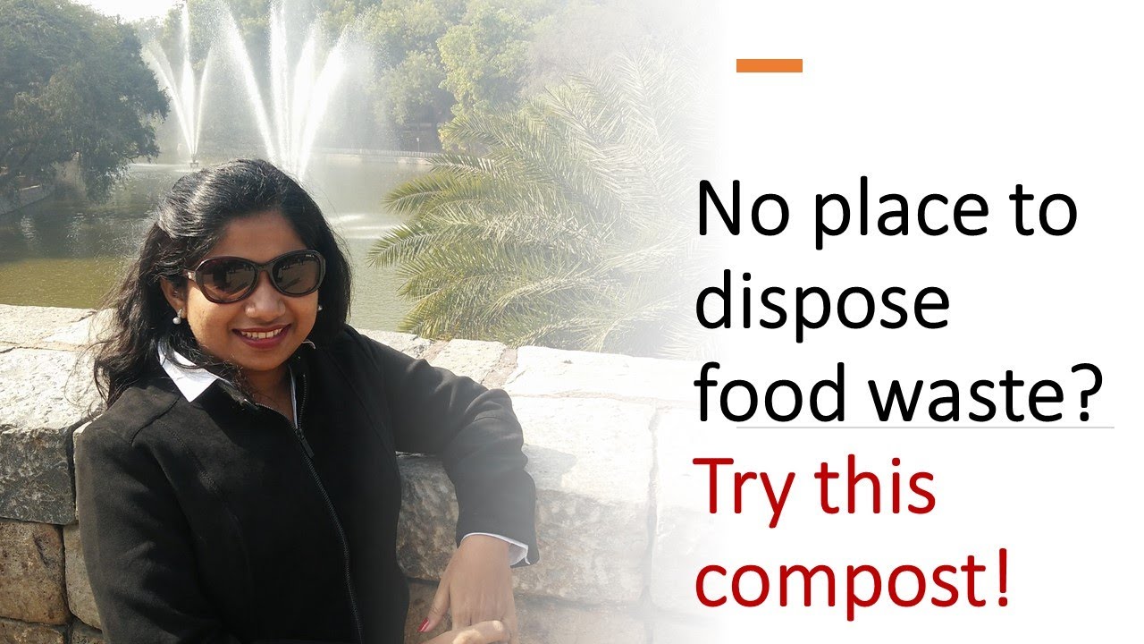 TRUST BIN compost | Food waste compost using trust bin in English ...