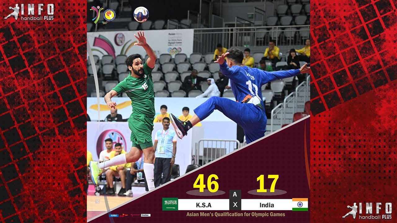 Saudi Arabia 🇸🇦 vs India 🇮🇳 Asian Men’s Qualification for Olympic Games ...