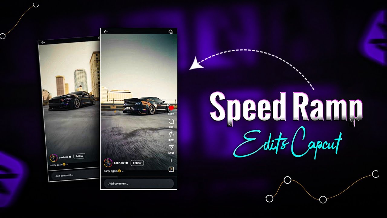 Speed Ramp Edit In Capcut Mobile | Car Speed Ramp Edit | Car Edit Capcut - YouTube