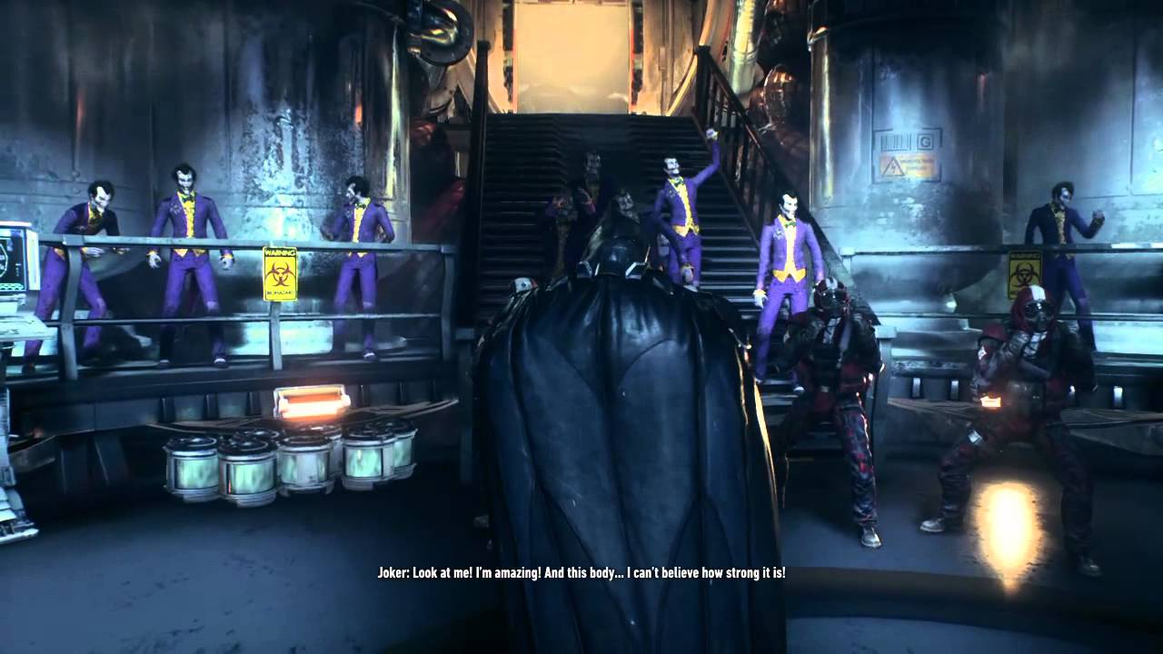 Batman: Arkham Knight - Joker takes over Batman. - YouTube