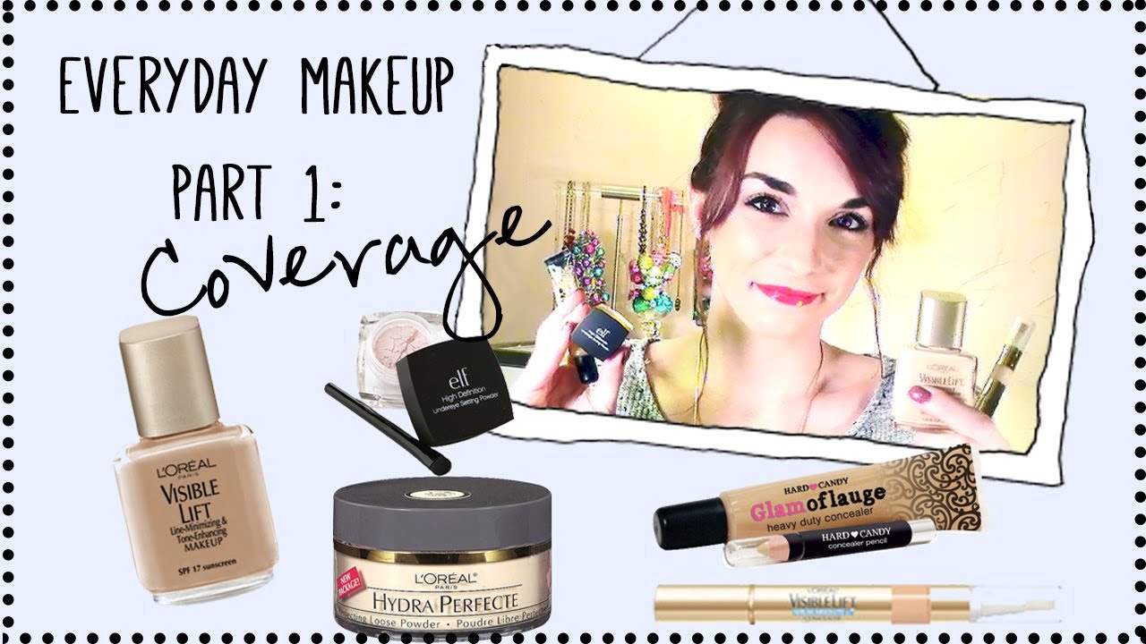 My Everyday Makeup Products Part 1: Coverage - YouTube