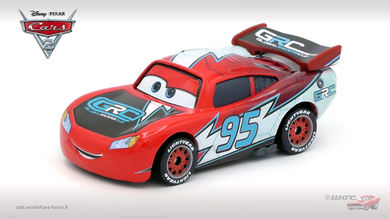 BDD World of Cars - Lightning McQueen (GRC) - YouTube