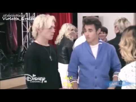Violetta3- H Violetta μιλάει με τον Ross Lynch! | Violetta_Greece