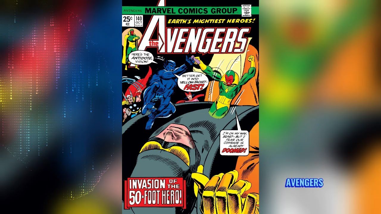 Marvel Comics History: Avengers #140 (October 1975) #marvelcomics # ...