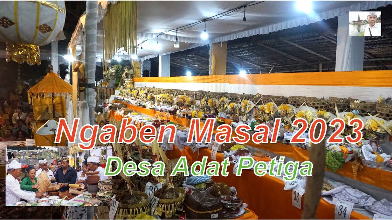 Ngaben Masal Desa Adat Petiga 2023, Part 2 - YouTube