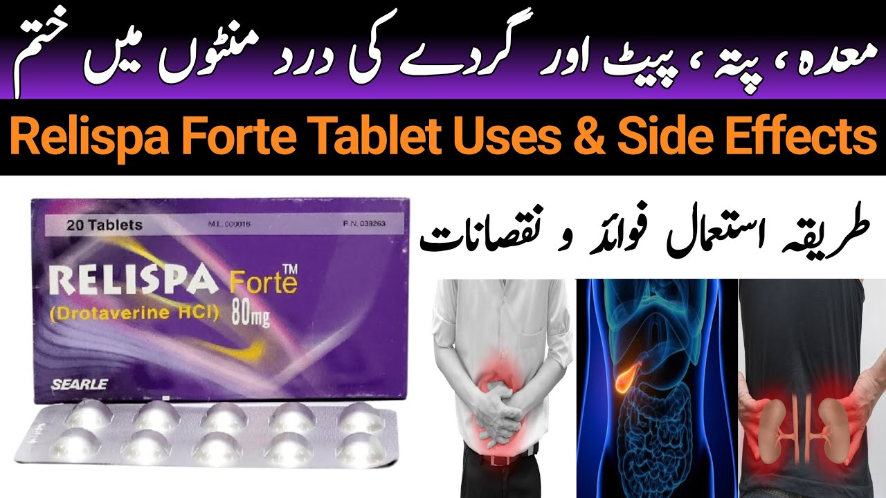 Relispa Forte 80mg Uses In Urdu | Relispa Forte Tablet Side Effects ...