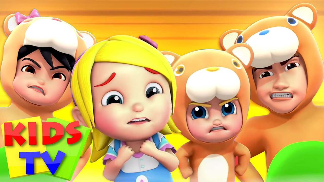 Goldilocks And The Three Bears | Cartoon Stories | Pretend and Play ...
