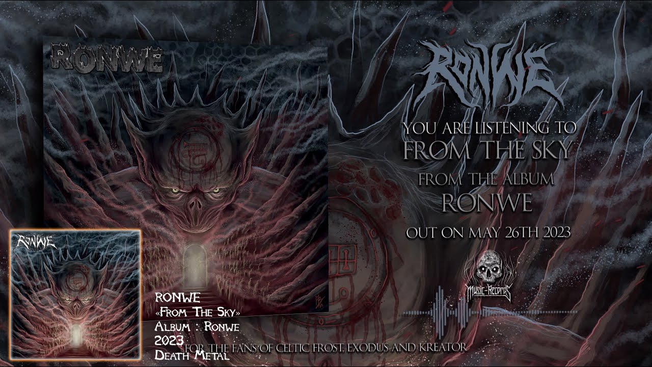 RONWE (Death Metal) release video for "From The Sky"
