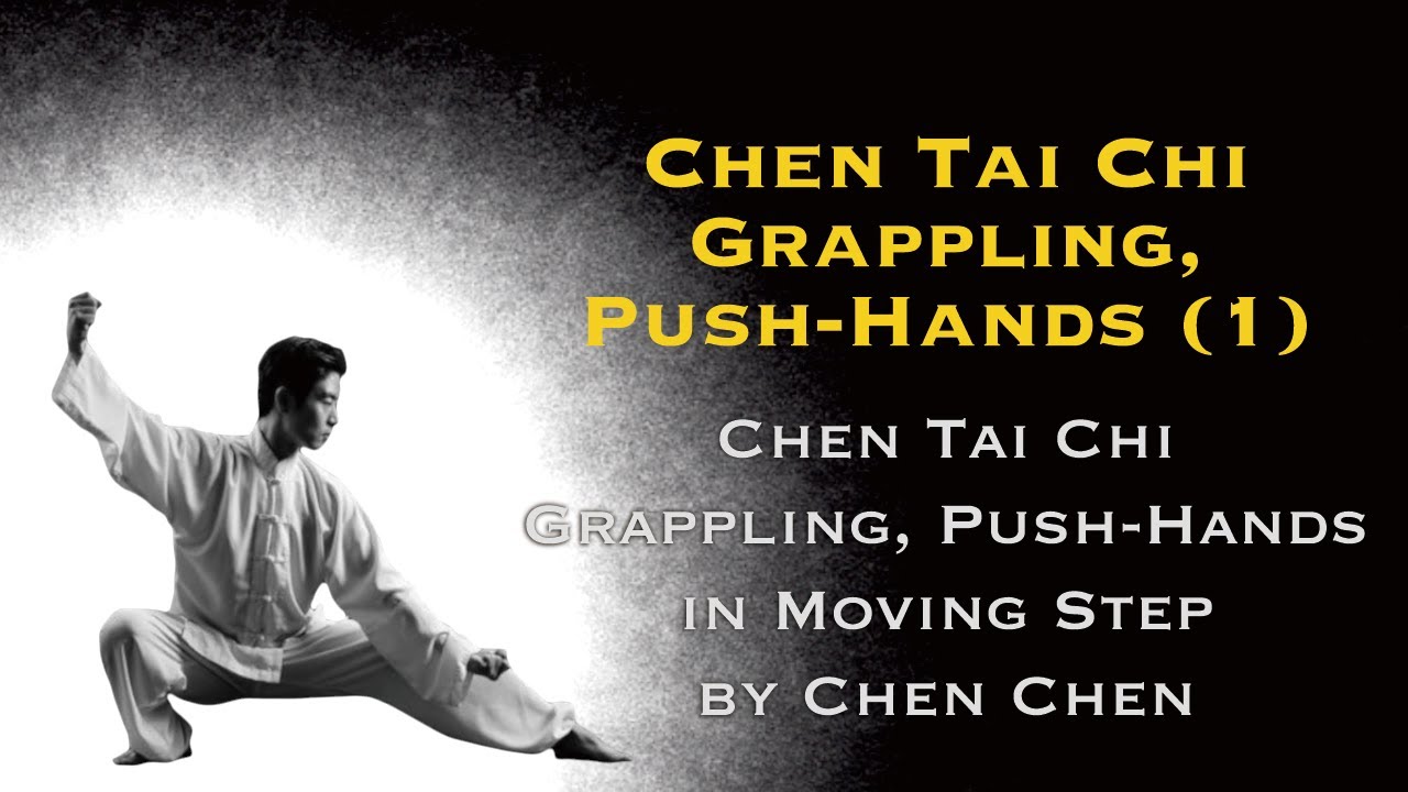 Chen Tai Chi Grappling, Push-Hands in Moving Step by Chen Chen - YouTube
