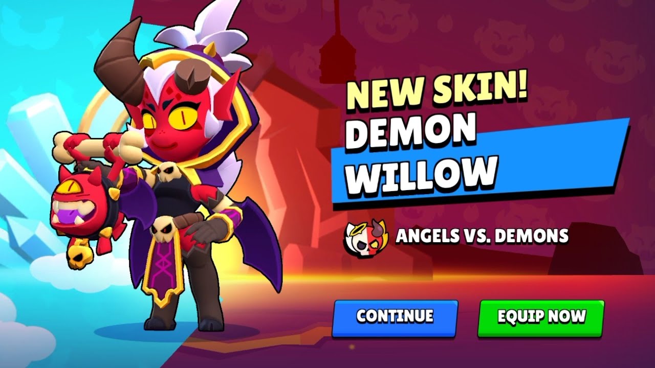 Getting Demon Willow For FREE In Brawl Stars! - YouTube