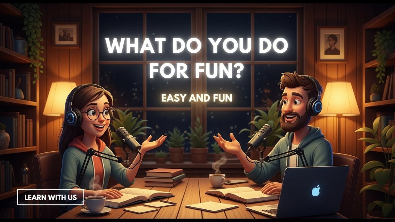 What Do You Do for Fun? | Easy English Conversation for Beginners ...