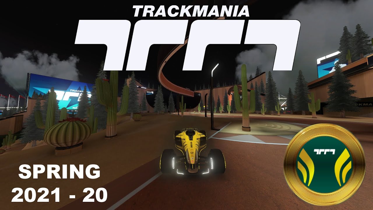 Trackmania 2020 - Spring 2021 - 20 (Author Medal) - YouTube