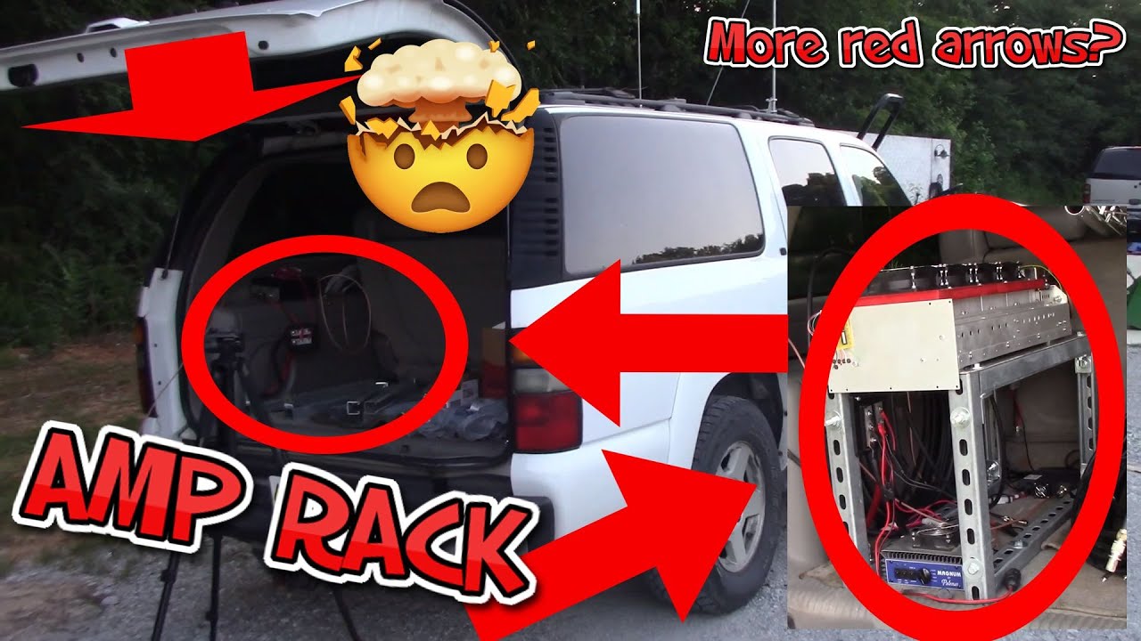 Building a Custom Amplifier Rack for my 1,000 Watt VHF Amplifier in my ...