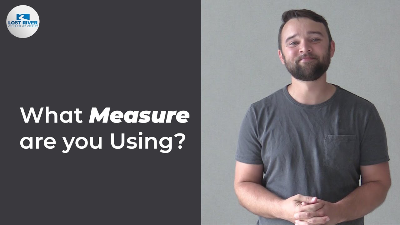 What Measure are you Using - YouTube