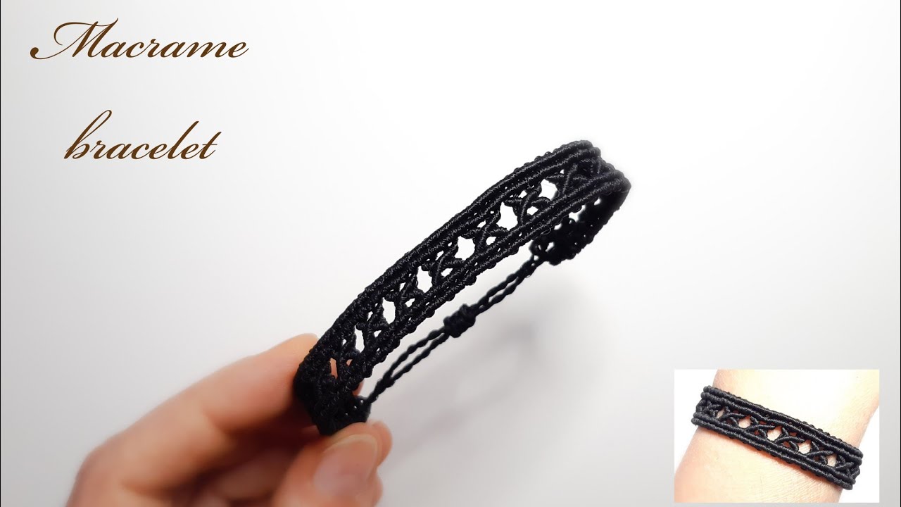 Bracelet macrame DIY/ Macrame for beginners tutorial / How to make ...