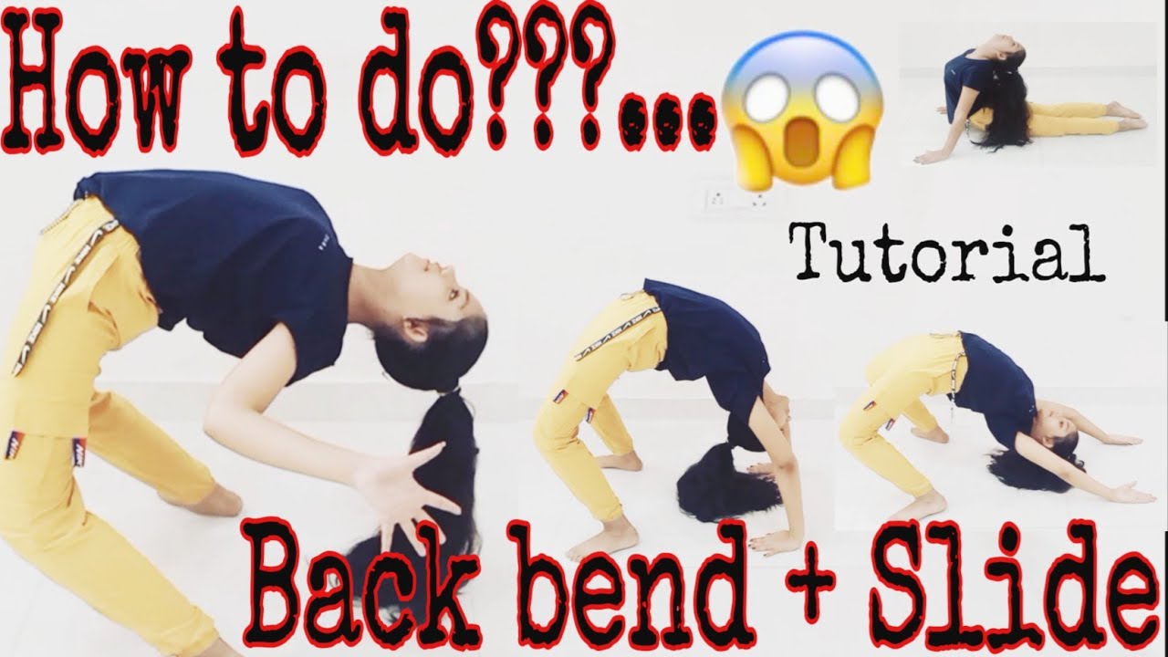 How to do back bend + back bend Slide | tutorial | for beginners | it's ...