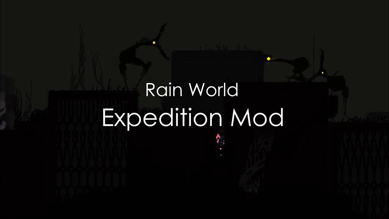 Rain World - Expedition Mod | Cyan Lizards and Miros Birds - YouTube