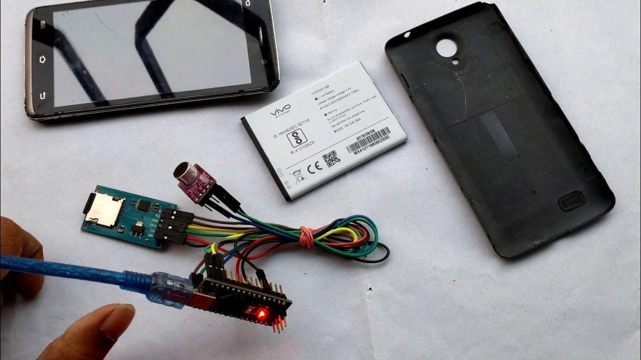 How to Make Spy Recorder Device using Arduino | Arduino Voice Recorder ...