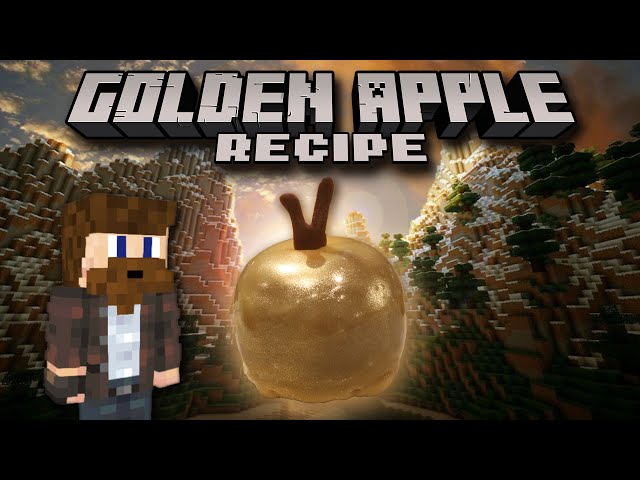 Minecraft Golden Apple Recipe