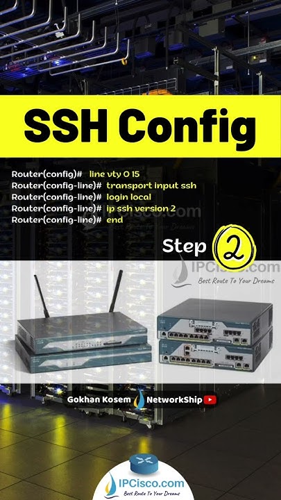 Cisco SSH Configuration!!🔥‼️ - YouTube