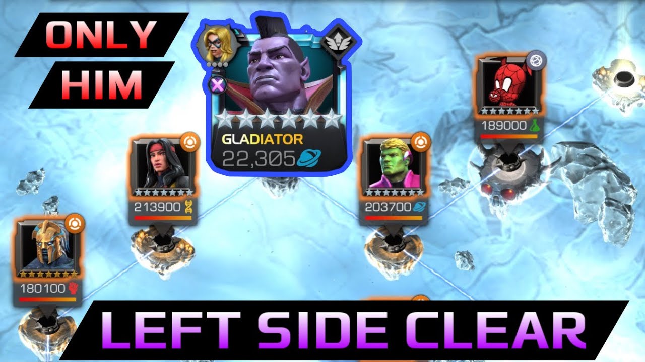 6 Star Gladiator SOLOS the Entire Winter of Woes Left Side: 5 ...