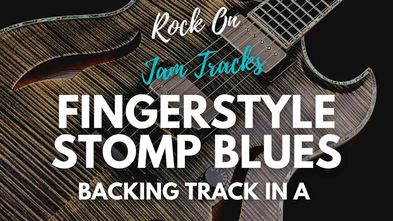 A Minor Easy Blues Guitar Backing Track - YouTube