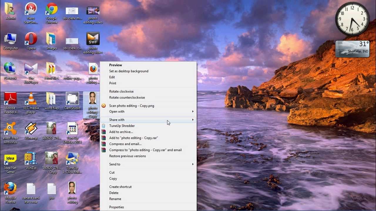 How To Simply Edit Photo For IBPS Exam Online Registration Using Paint ...