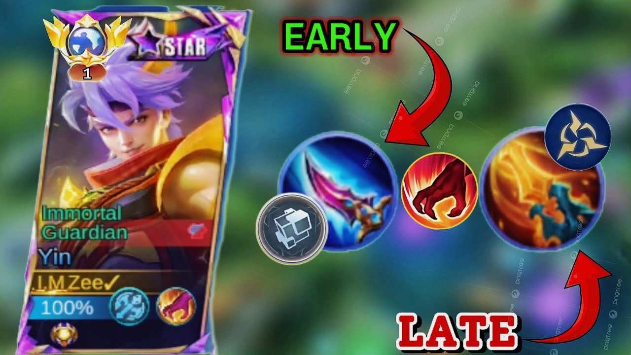 YIN GAMEPLAY + BUILD CITER YIN AUTO DAPAT MANIAC + (SOLO RANK ...