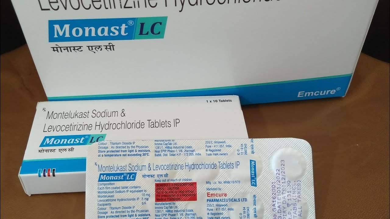 monast lc tablet uses,side effects and doses in hindi - YouTube