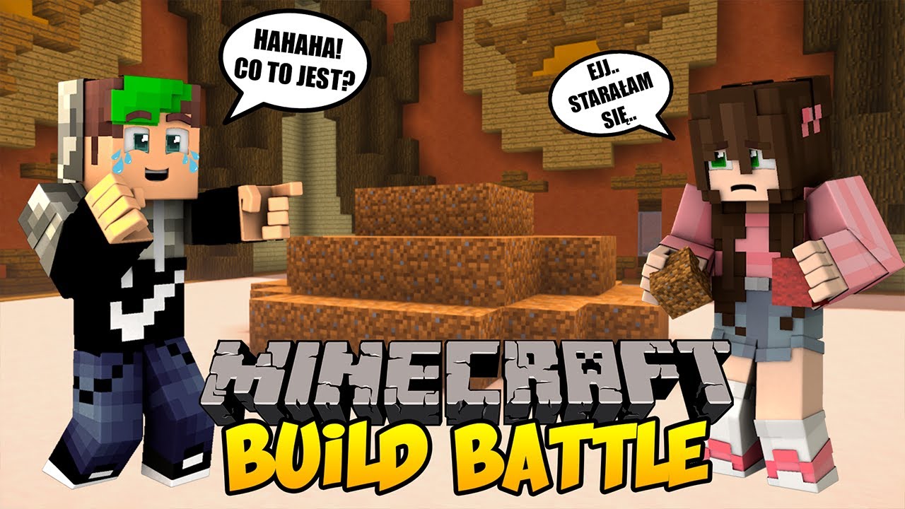 KTO LEPIEJ BUDUJE | MINECRAFT BUILD BATTLE - YouTube