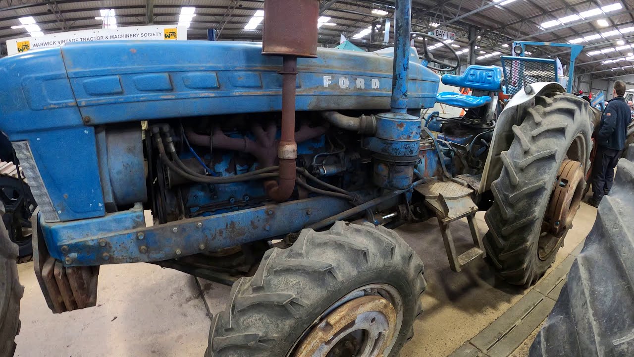 1965 Ford Roadless Ploughmaster 90 6.0 Litre 6-Cyl Diesel 4WD Tractor ...