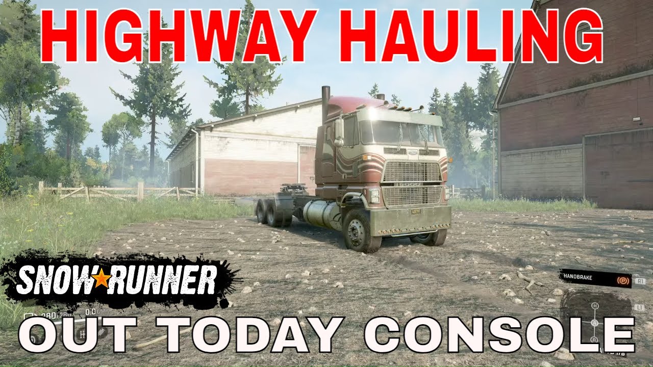 SNOWRUNNER HIGHWAY HAULING OUT ON CONSOLEPS5 - YouTube
