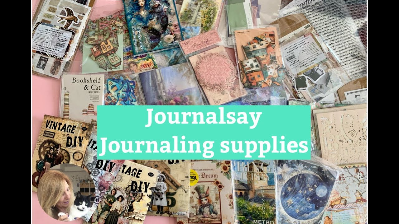 Huge Journaling Haul // Journalsay Haul // Journaling Supplies ...
