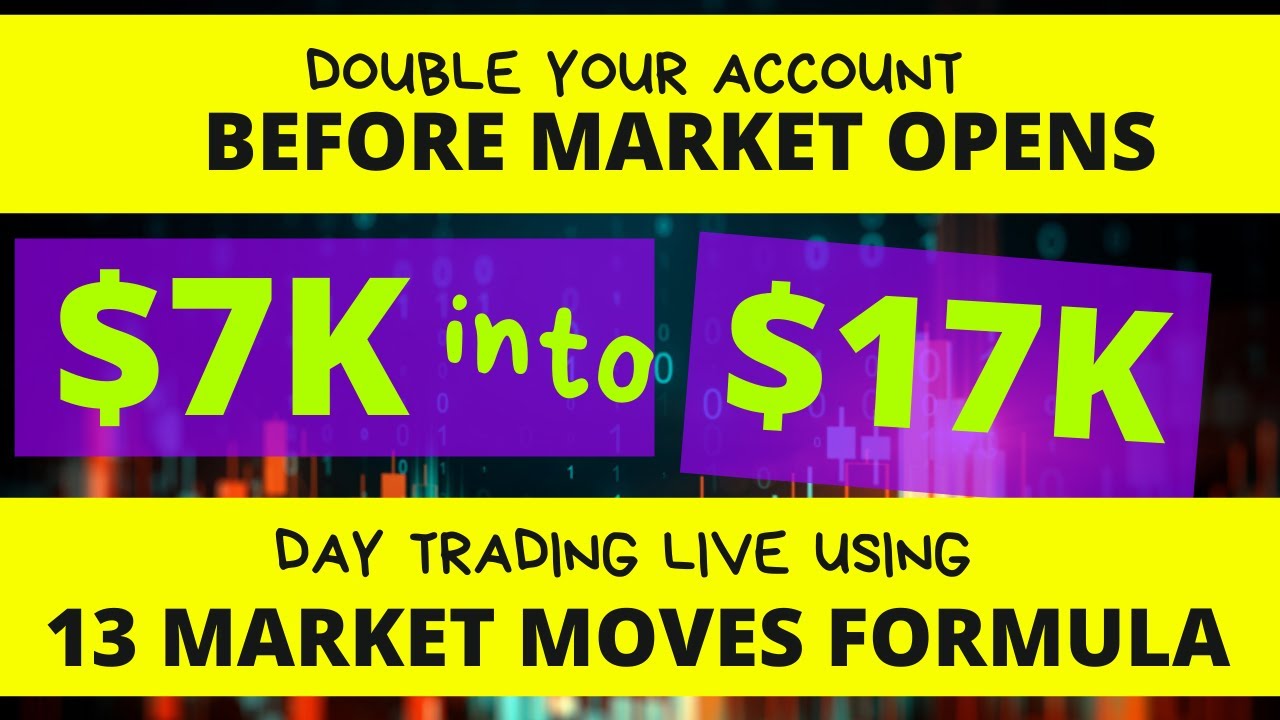 PRE-MARKET LIVE OPTIONS TRADING | Pre market live trading strategy ...