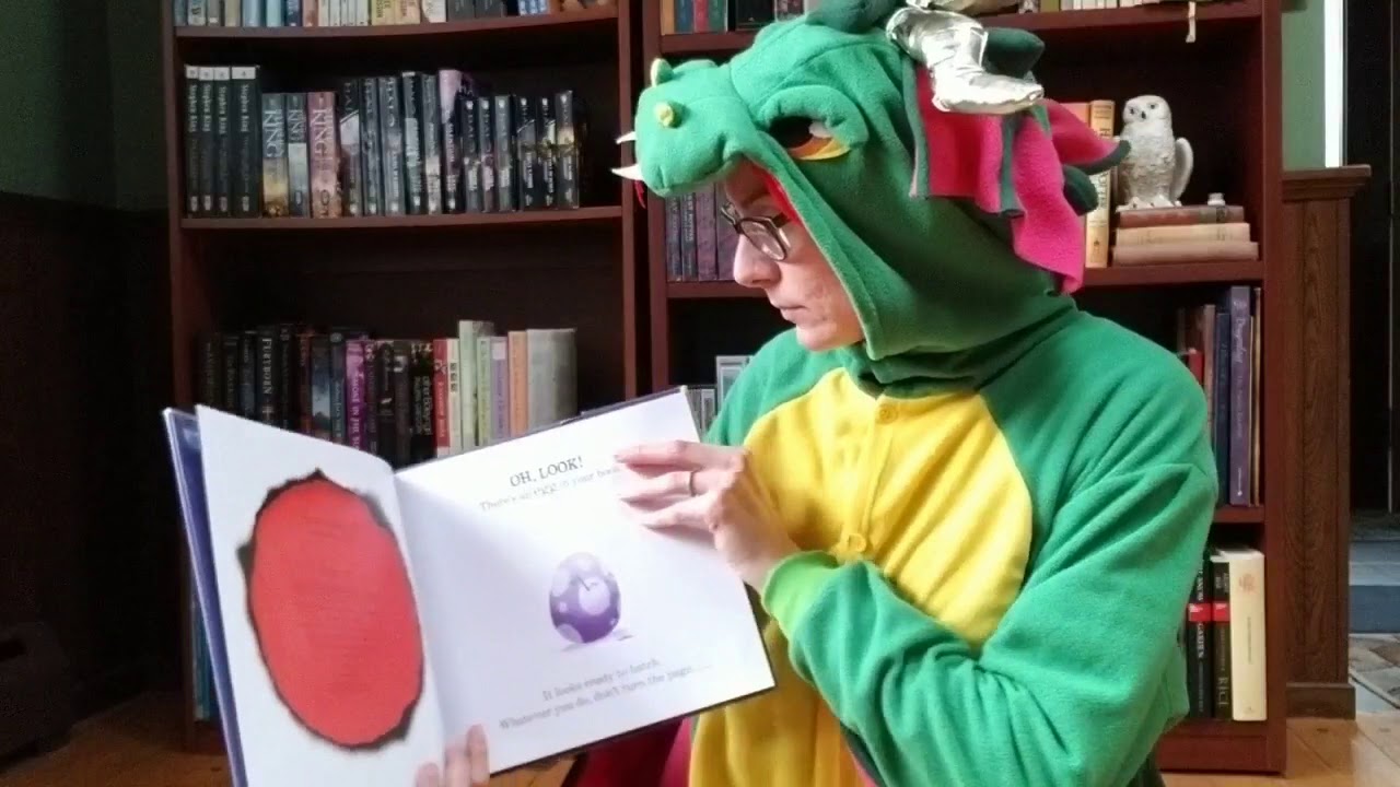 There's a Dragon in Your Book by Tom Fletcher - YouTube