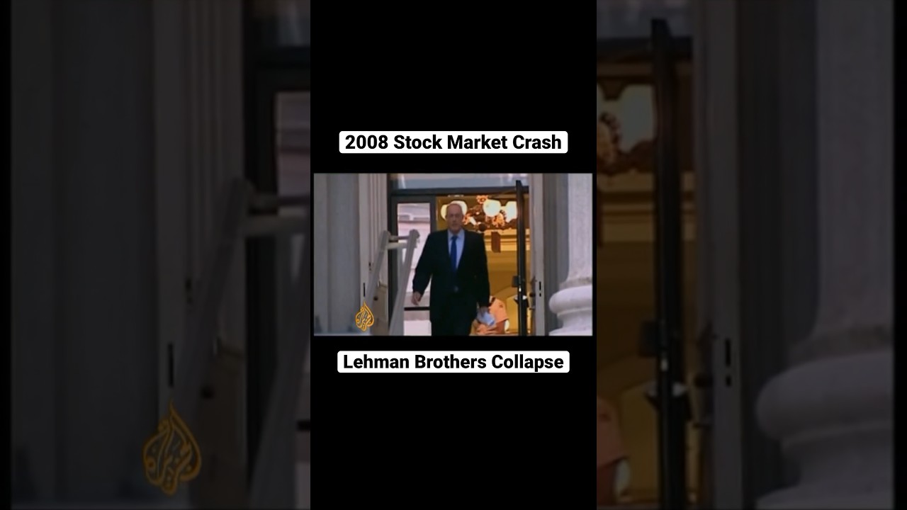 Lehman Brothers going bankrupt was a big deal in 2008. The 4th largest ...
