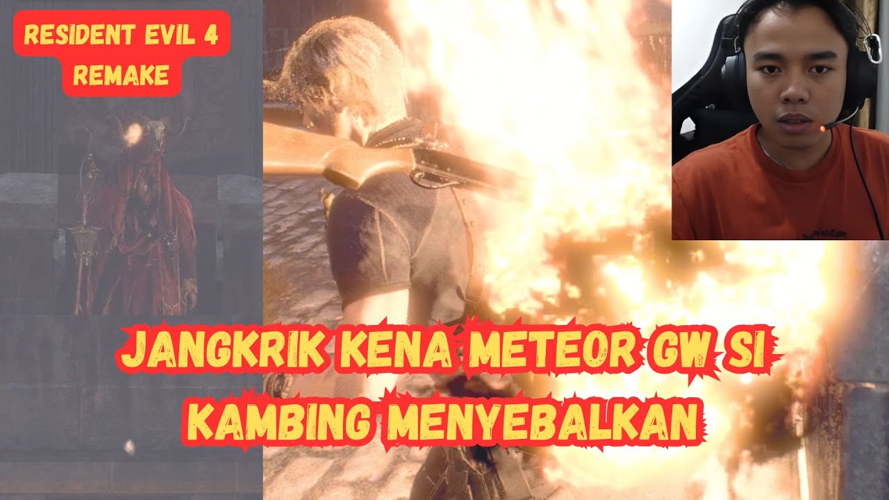 DI TEMBAK METEOR SAMA ZOMBIE KAMBING!!!! - RESIDENT EVIL 4 REMAKE ...
