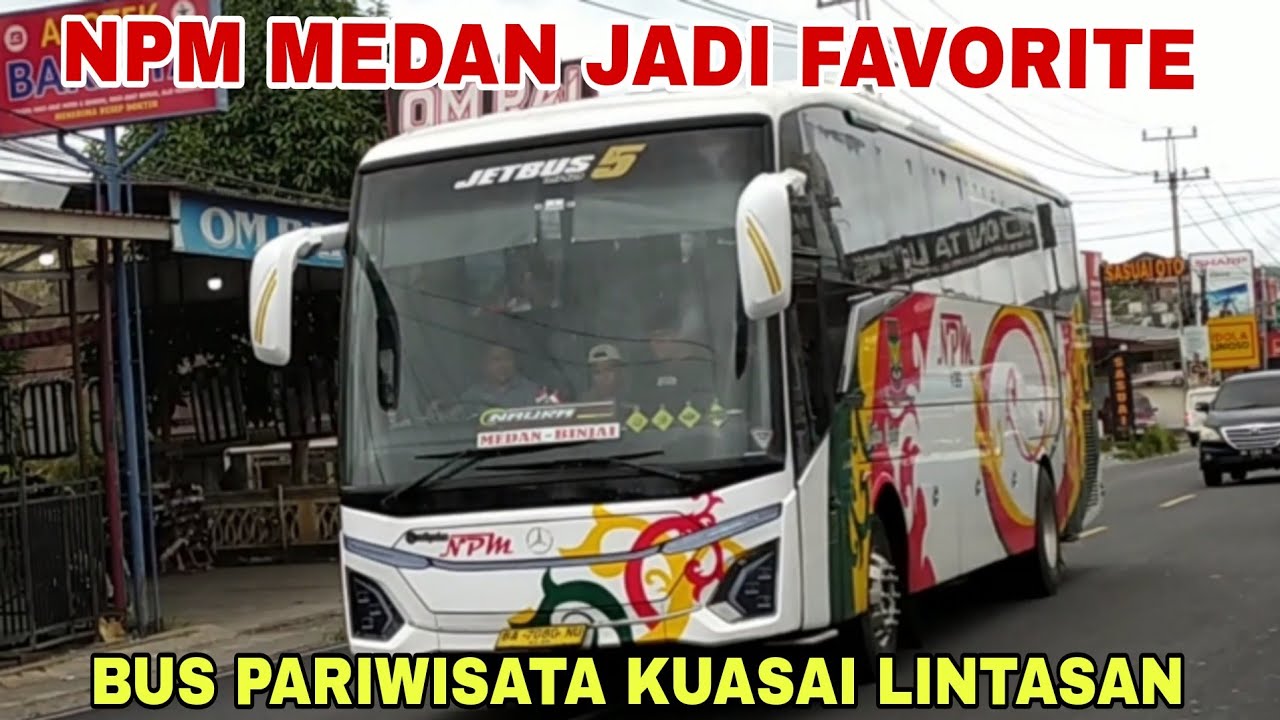 NPM PEMAIN MEDAN MASUK PAGI DI BUKITTINGGI!! BUS PARIWISATA KUASAI ...