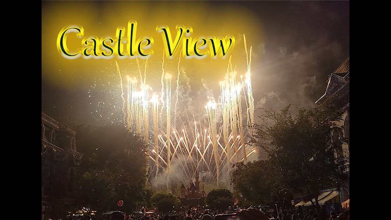 Disneyland Forever Spectacular | Castle View - YouTube