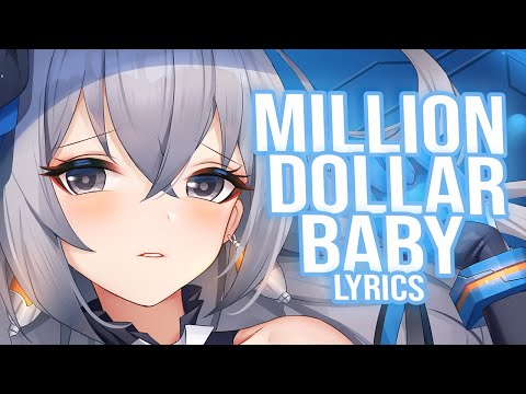 Nightcore - Million Dollar Baby (Lyrics) (Ava Max)