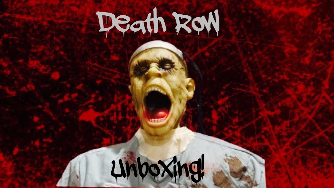 Spirit Halloween Death Row animatronic unboxing and review! - YouTube
