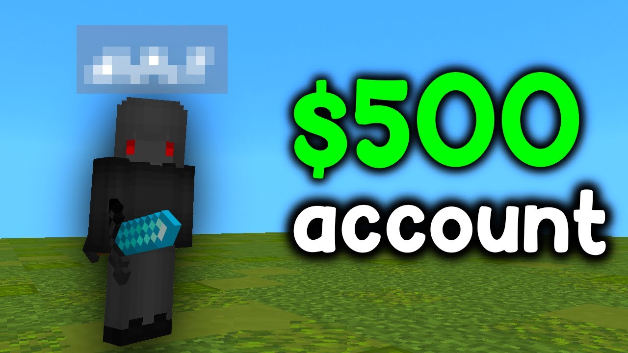 this minecraft account is worth $500… - YouTube