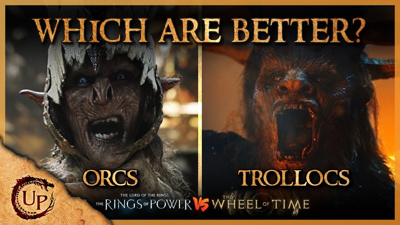 Rings of Power ORCS vs Wheel of Time TROLLOCS | Unraveled - YouTube