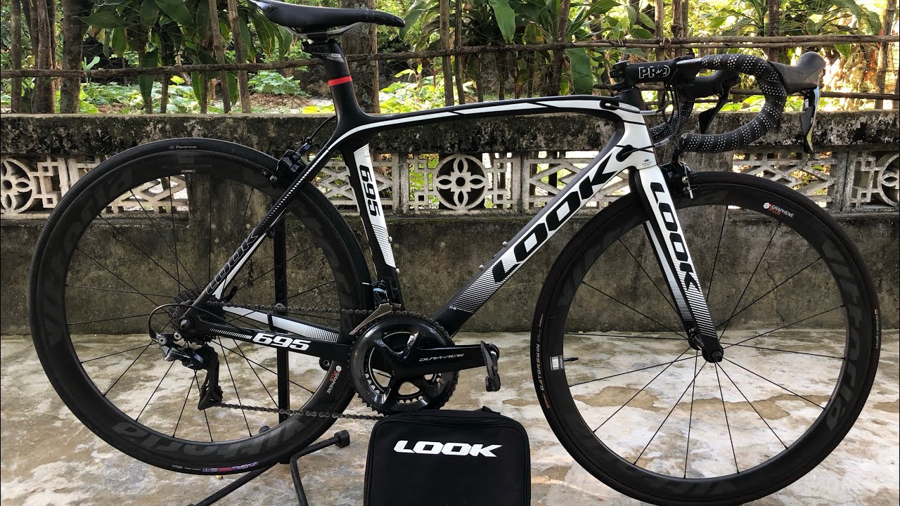 Xe Đạp Đua Carbon LOOK 695- Sản Xuất Tại Pháp - Full Bộ Group Dura Ace ...